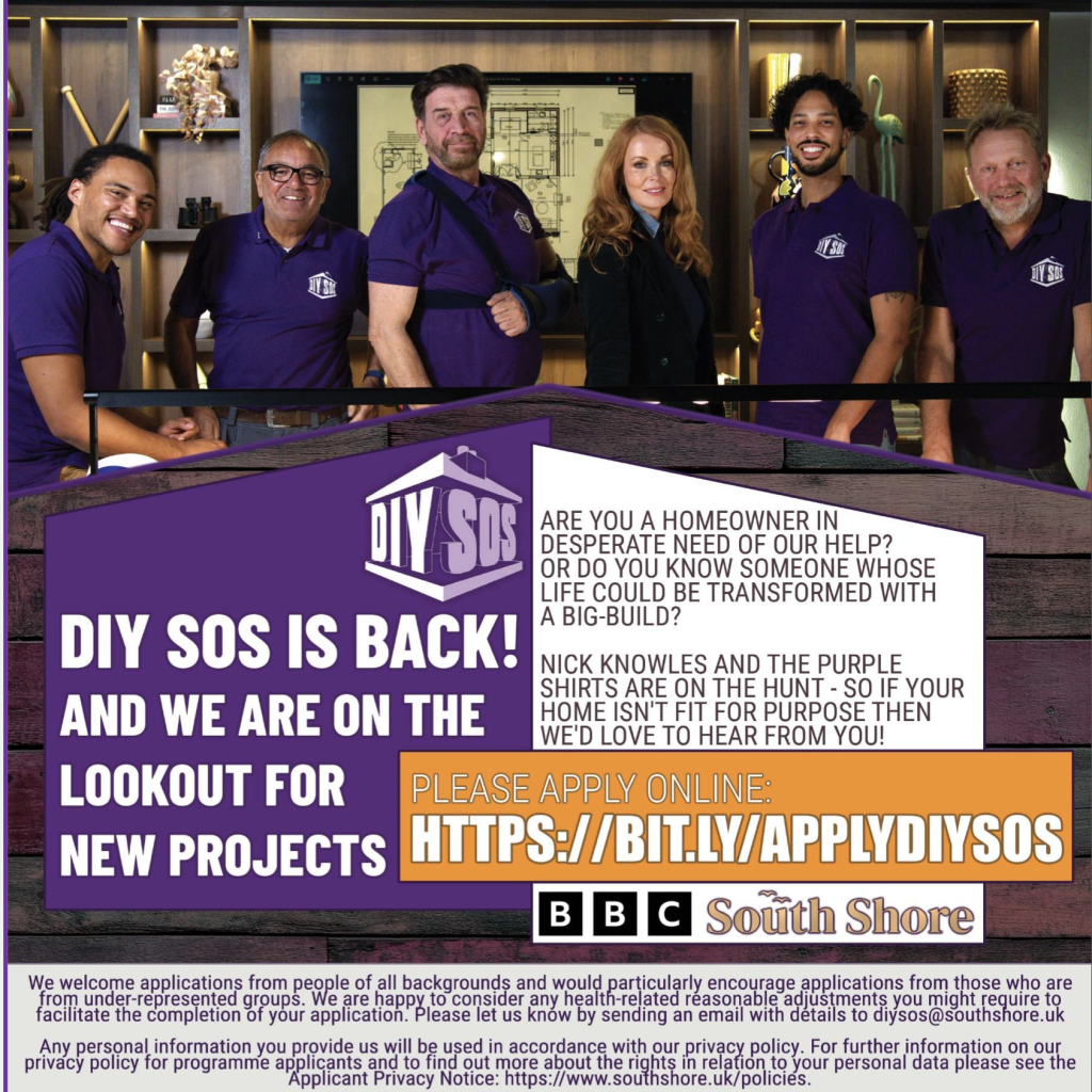 DIY SOS is back and on the lookout for new projects - Your Thurrock