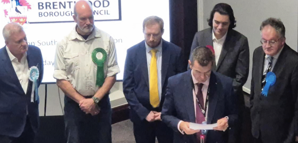 Reform UK overturns 'safe' Tory seat in by-election - Your Thurrock
