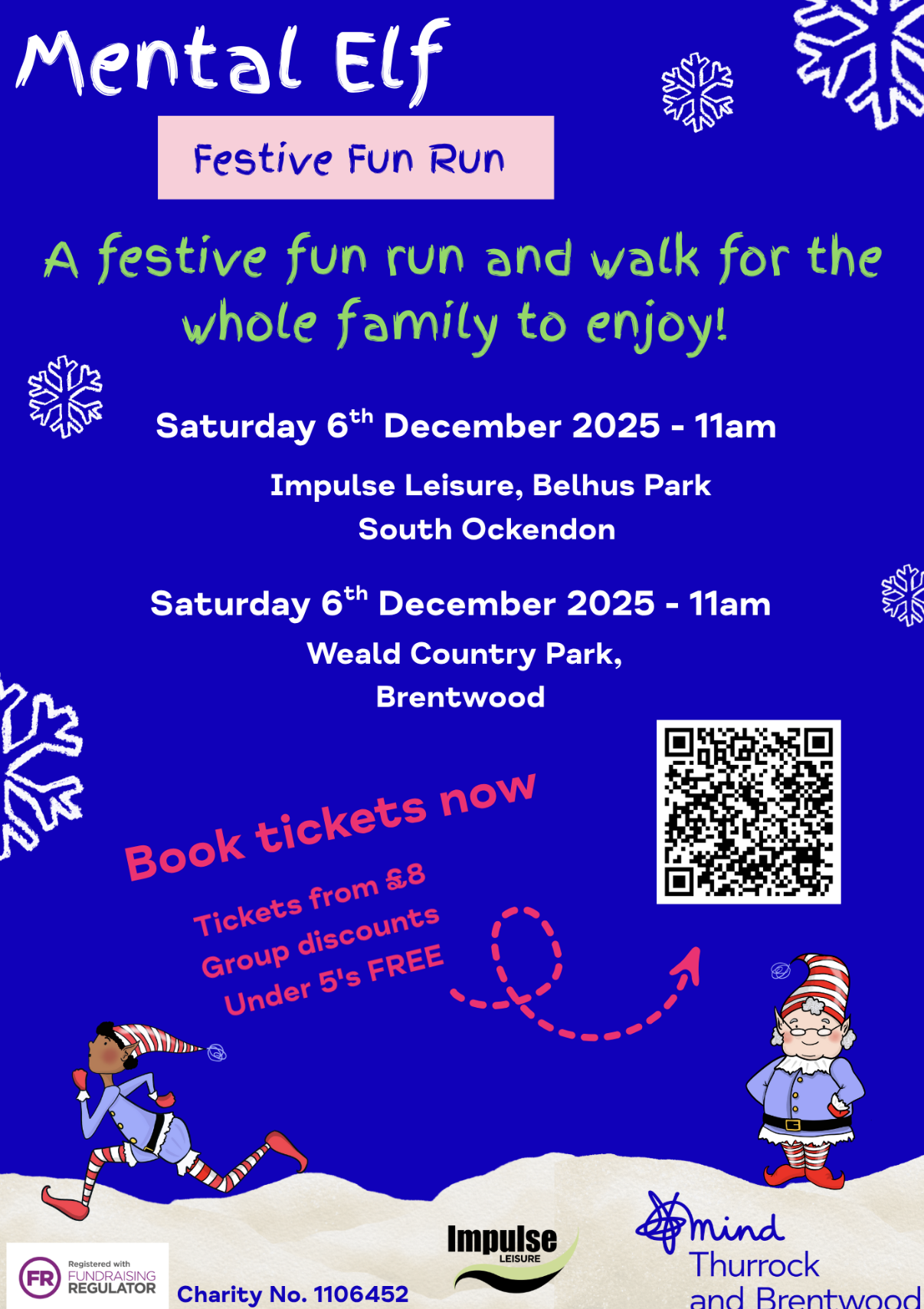 Get Festive for a Great Cause – The Mental Elf Fun Run: Thurrock and ...
